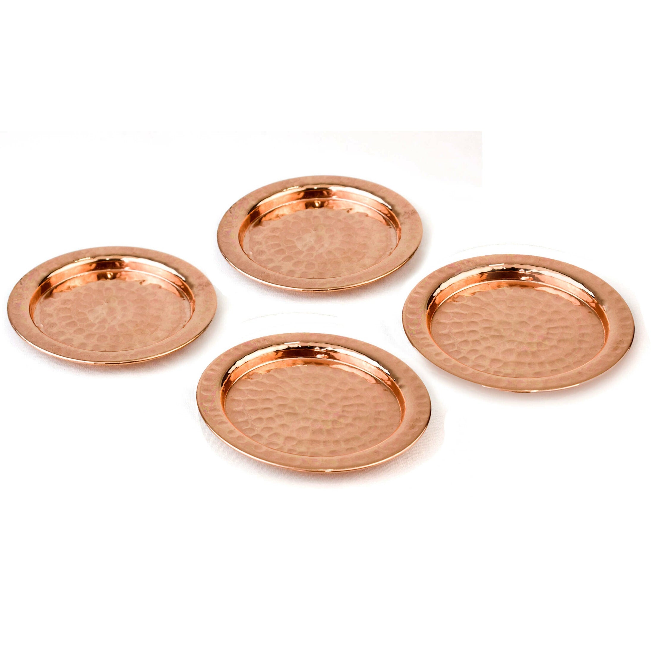 Hammered Copper Coasters – Copper Mug Co.