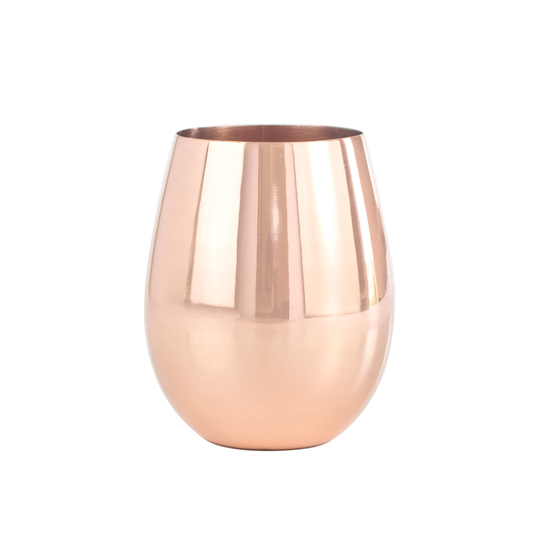 Engraved 16oz Solid Copper Wine Cup – Copper Mug Co.